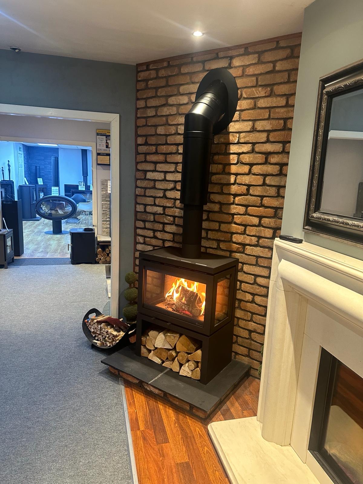 Dik Geurts Vidar Triple Wood Burning Stove - 'Live in Showroom ...